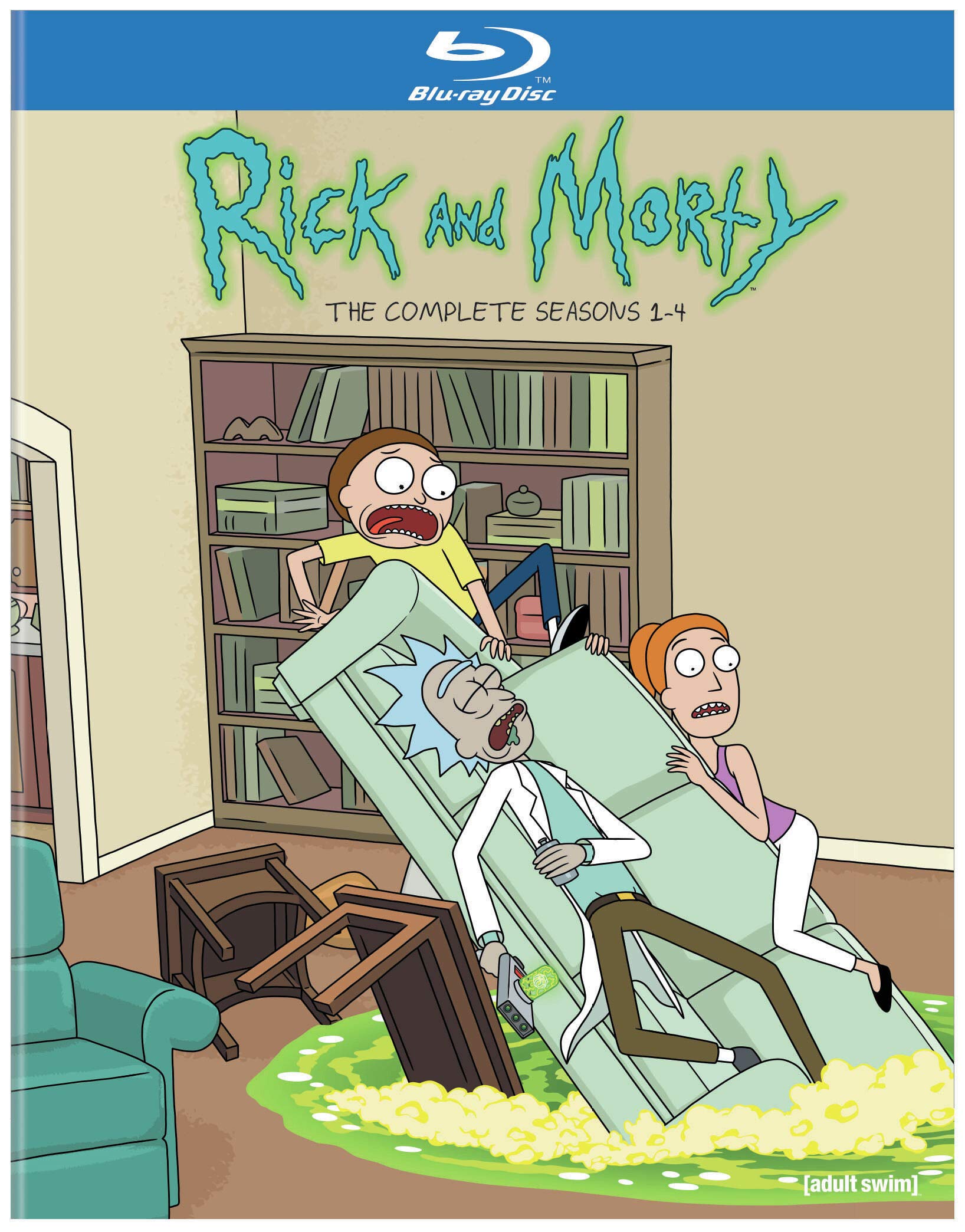 Rick and Morty: Seasons 1-4 [Blu-ray]