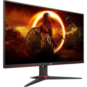 aoc 24g2e lcd gaming monitor, 23.8" widescreen, ips panel, 1920 pixels x 1080 pixels