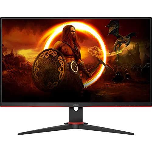 AOC 24g2e Lcd Gaming Monitor, 23.8" Widescreen, IPS Panel, 1920 Pixels X 1080 Pixels