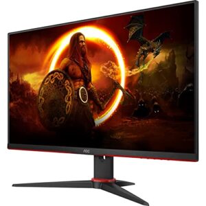 AOC 24g2e Lcd Gaming Monitor, 23.8" Widescreen, IPS Panel, 1920 Pixels X 1080 Pixels