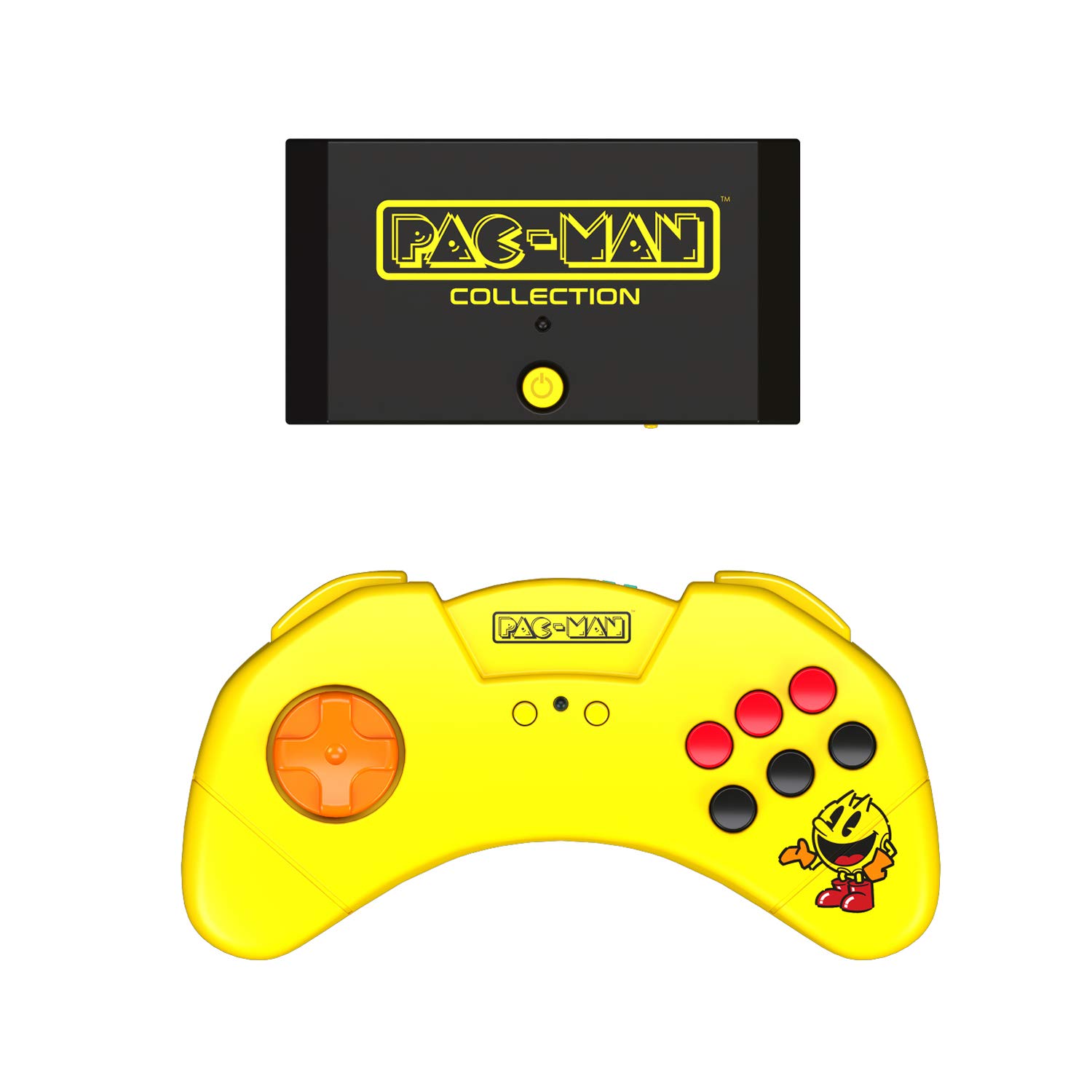 Arcade1Up Pac-Man HDMI Game Console with Wireless Controller - Includes 10 Games! - Not Machine Specific