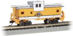 bachmann trains - 36’ wide vision caboose - rio grande™ #1511 - n scale