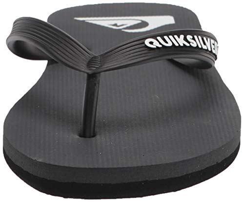 Quiksilver Men's Molokai 3 Point Flip Flop Sandal, Grey 1, 10