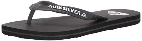 Quiksilver Men's Molokai 3 Point Flip Flop Sandal, Black 1, 11