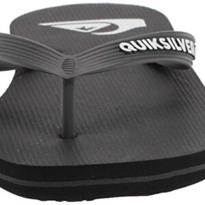 Quiksilver Men's Molokai 3 Point Flip Flop Sandal, Black 1, 11