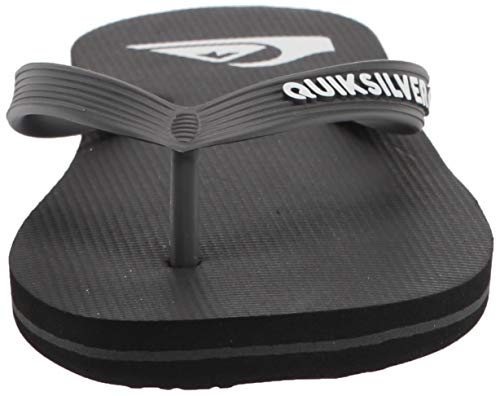 Quiksilver Men's Molokai 3 Point Flip Flop Sandal, Black 1, 11