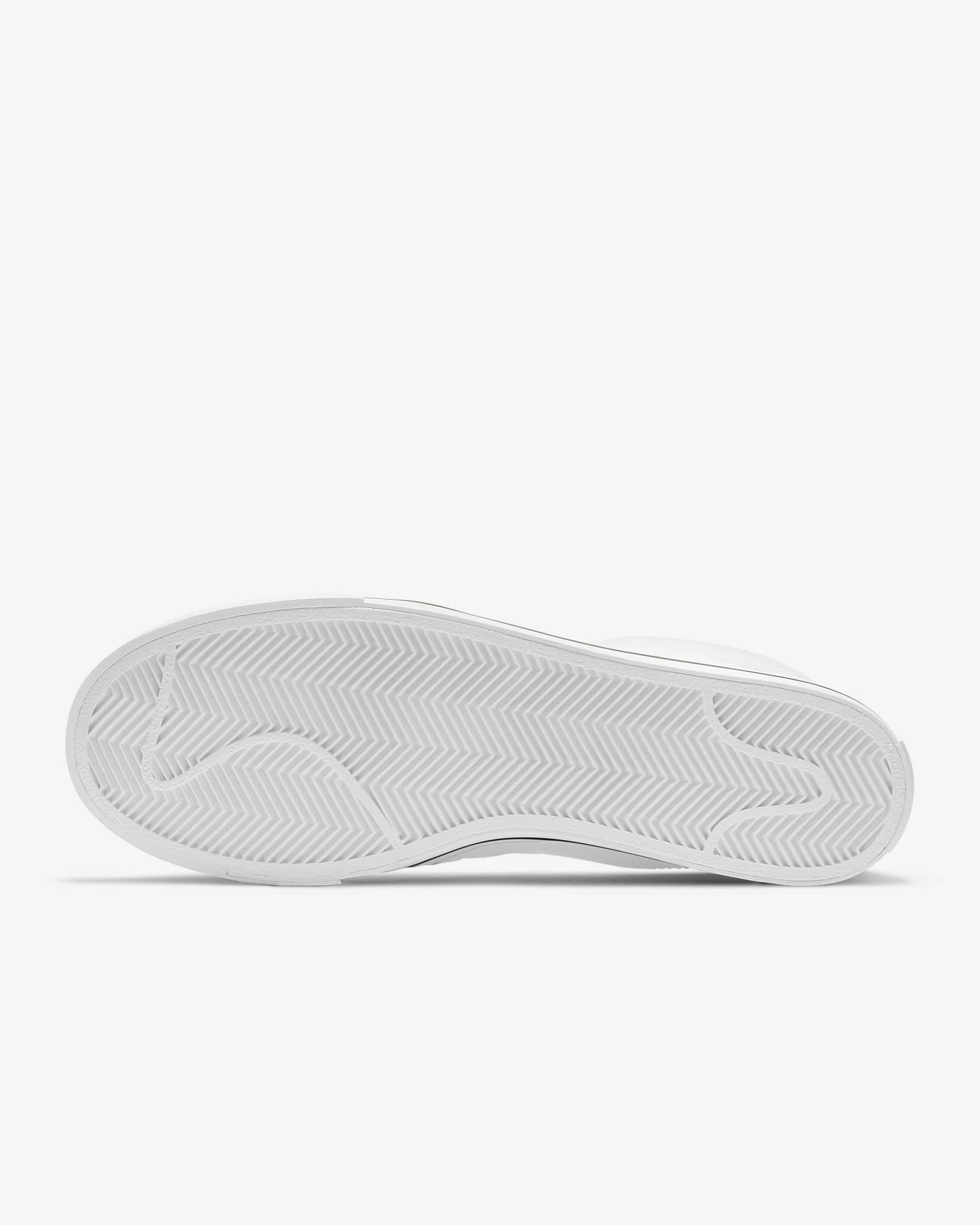 Nike Womens Court Legacy Canvas Slip On White Size 11