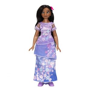 disney encanto isabela fashion doll with dress, shoes & hair pin