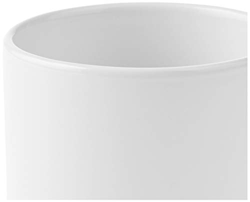 Cricut Beveled Blank , Ceramic-Coated, Dishwasher & Microwave Safe Mug to Decorate, Mug Press & Infusible Ink Compatible,12 Oz Sublimation, Ideal for Crafts and Printing, 2 Count, White