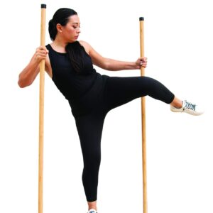 Bamboo Stick for Walking, Balance, Strength Training, Stretching & Added Mobility