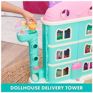 Gabby’s Dollhouse, Purrfect Dollhouse with 15 Pieces including Toy Figures, Furniture, Accessories and Sounds, Kids Toys for Ages 3 and up