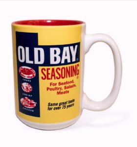 old bay coffee soup mug maryland my maryland, 315, xlarge, yellowblue