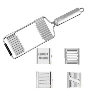 ubrand multifunctional 4 in 1 vegetable slicer cheese grater potato grater peeler adjustable kitchen tool fit for salad fries chips and all vegetable