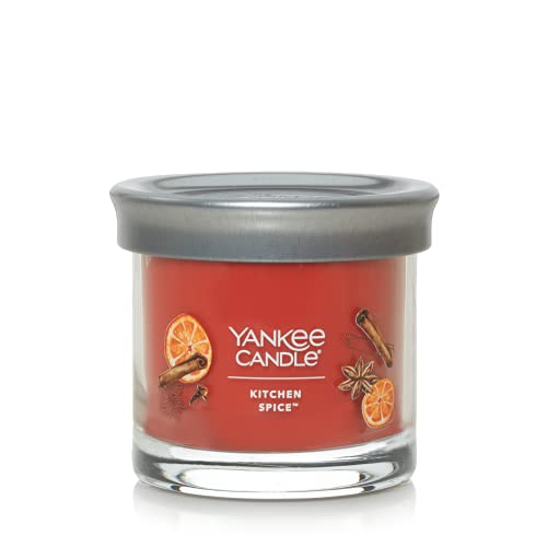 Yankee Candle Kitchen Spice Scented, Signature 4.3oz Small Tumbler Single Wick Candle, Over 20 Hours of Burn Time