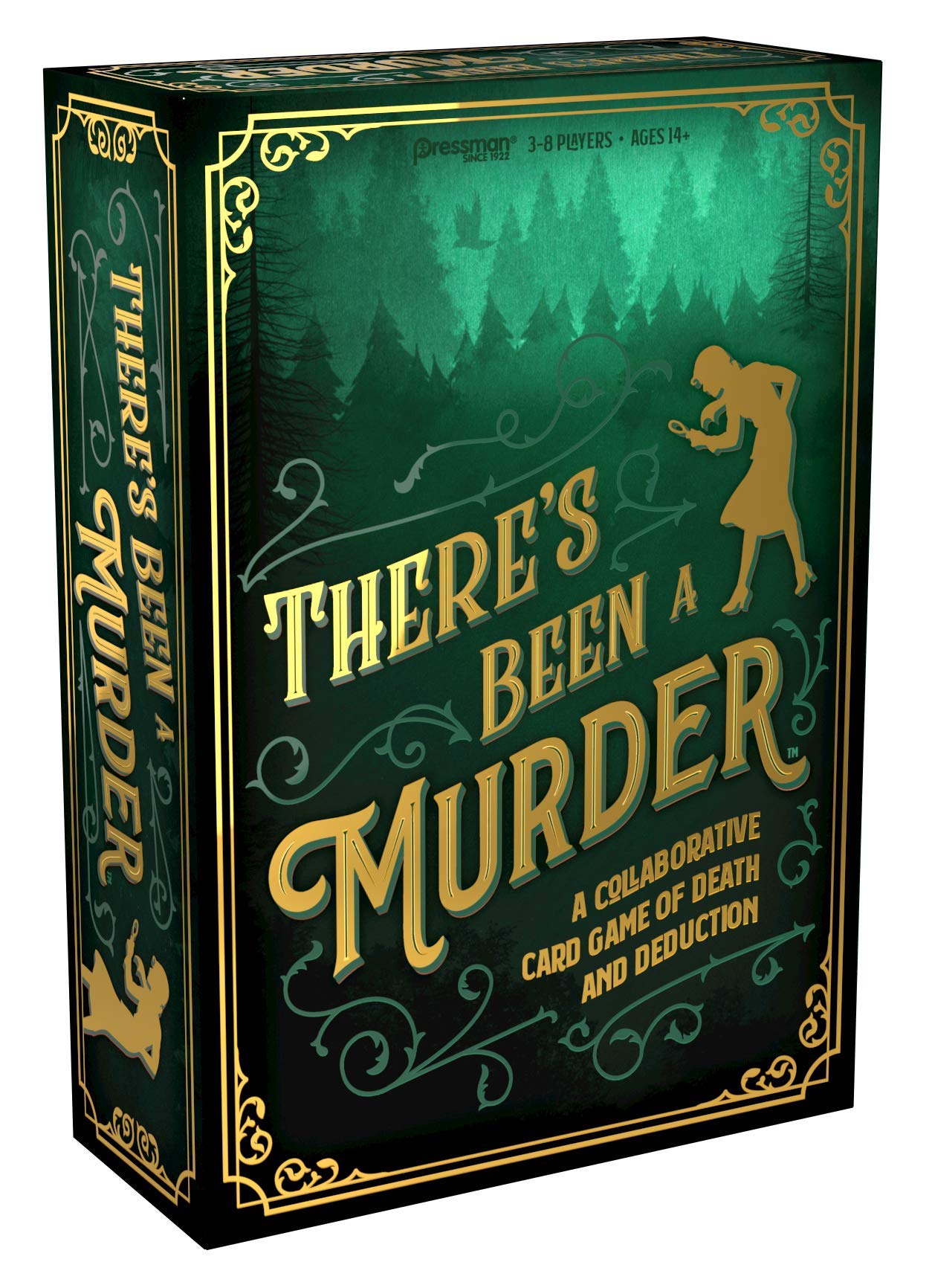 There's Been A Murder - A Collaborative Card Game of Death and Deduction (Packaging May Vary) by Pressman, for Ages 14 and up