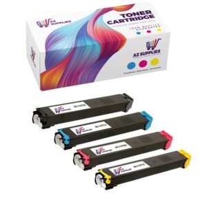 az supplies compatible toner cartridge replacement for sharp mx-51ntba mx-51ntca mx-51ntma mx-51ntya mx-4110n mx-4111n mx-4140n mx-4141n -bk,c,m,y