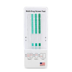 5 Pack - DrugExam THC Advantage Made in USA Multi Level Marijuana Urine Test. Highly Sensitive Marijuana THC 3 Level Drug Test Kit. Detects at 15 ng/mL, 20 ng/mL and 50 ng/mL