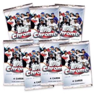 Topps MLB Chrome Updates Baseball Trading Card Mega Box