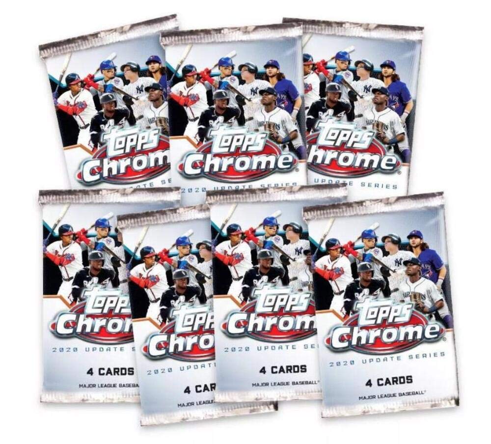 Topps MLB Chrome Updates Baseball Trading Card Mega Box