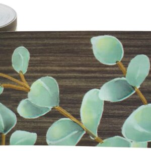 Teacher Created Resources Eucalyptus Straight Rolled Border Trim - 50ft - Decorate Bulletin Boards, Walls, Desks, Windows, Doors, Lockers, Schools, Classrooms, Homeschool & Offices