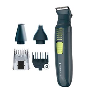 remington ultrastyle rechargeable total grooming kit, pg6111, teal/green