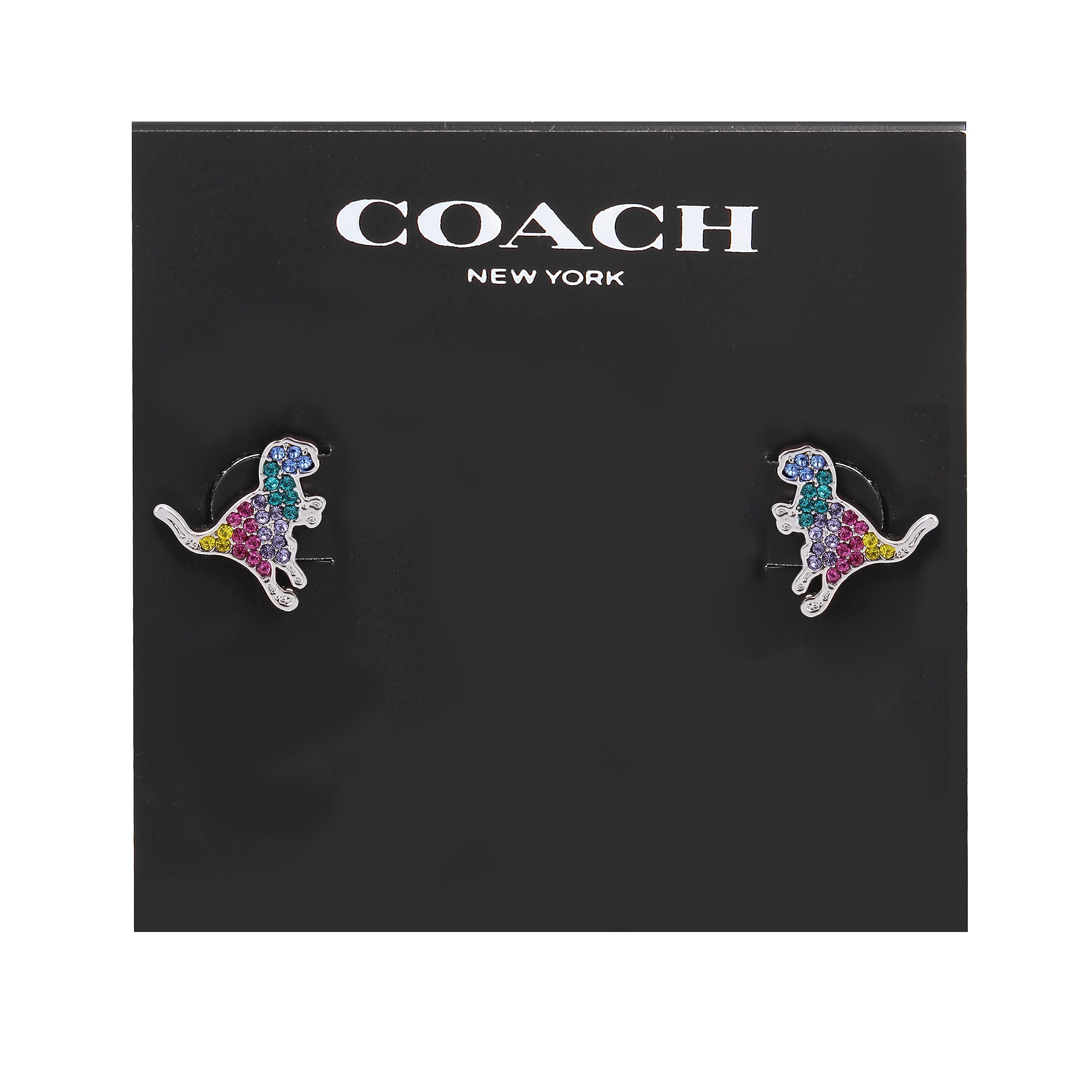 Coach Women's Signature Rexy Stud Earrings