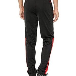 PUMA mens Contrast Sweatpants, Puma Blackhigh Risk, XLarge US