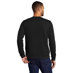 Nike Club Fleece Crew Men's Sweatshirt Crewneck (Black, XX-Large)