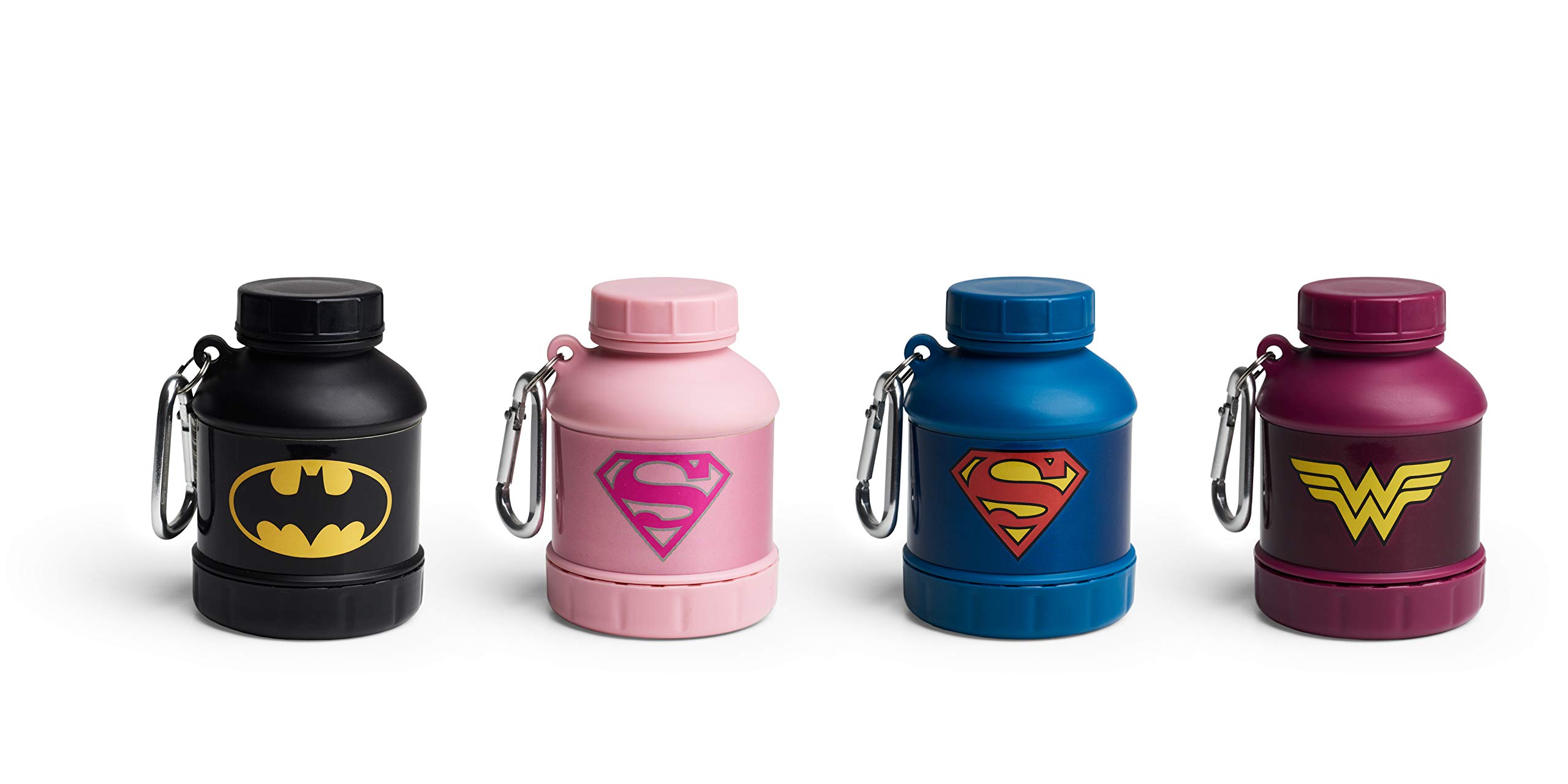 Justice League Protein Powder Storage Container 50g Protein Shaker Bottle Funnel â€“ 110ml BPA Free Wonder Woman Gifts DC Comics Protein Shakes Bottle Storage for Women