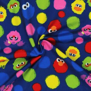 Isaac Mizrahi Loves Sesame Street Elmo Baby Toddler Fit and Flare Soft Dress (3T, Toddler Multicolor)