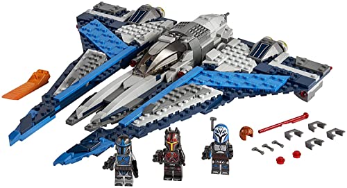 LEGO Star Wars Mandalorian Starfighter 75316 Awesome Toy Building Kit for Kids Featuring 3 Minifigures; New 2021 (544 Pieces)