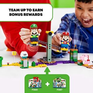 LEGO Super Mario Adventures with Luigi Starter Course Toy for Kids, Interactive Figure and Buildable Game with Pink Yoshi, Birthday Gift for Super Mario Bros. Fans, Girls & Boys Ages 6 and Up, 71387