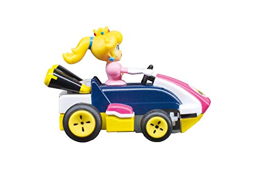 Carrera RC Nintendo Mario Kart 2.4 GHz Mini Collectible Radio Remote Control Toy Car Vehicle - Peach