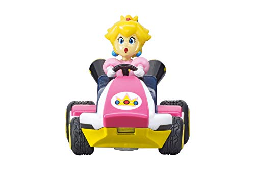 Carrera RC Nintendo Mario Kart 2.4 GHz Mini Collectible Radio Remote Control Toy Car Vehicle - Peach