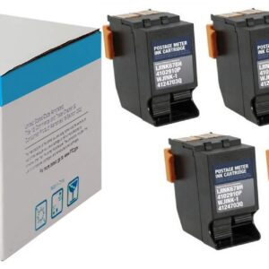 SuppliesMAX Remanufactured Replacement for NeoPost IJ-65/IJ-70/IJ-75/IJ-80/IJ-85/MSL-650 Red Postage Meter Inkjet (5/PK-31500 Page Yield) (IJINK678H_5PK)