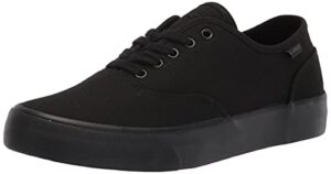 lugz women's lear fashion sneaker, black, 10 m us