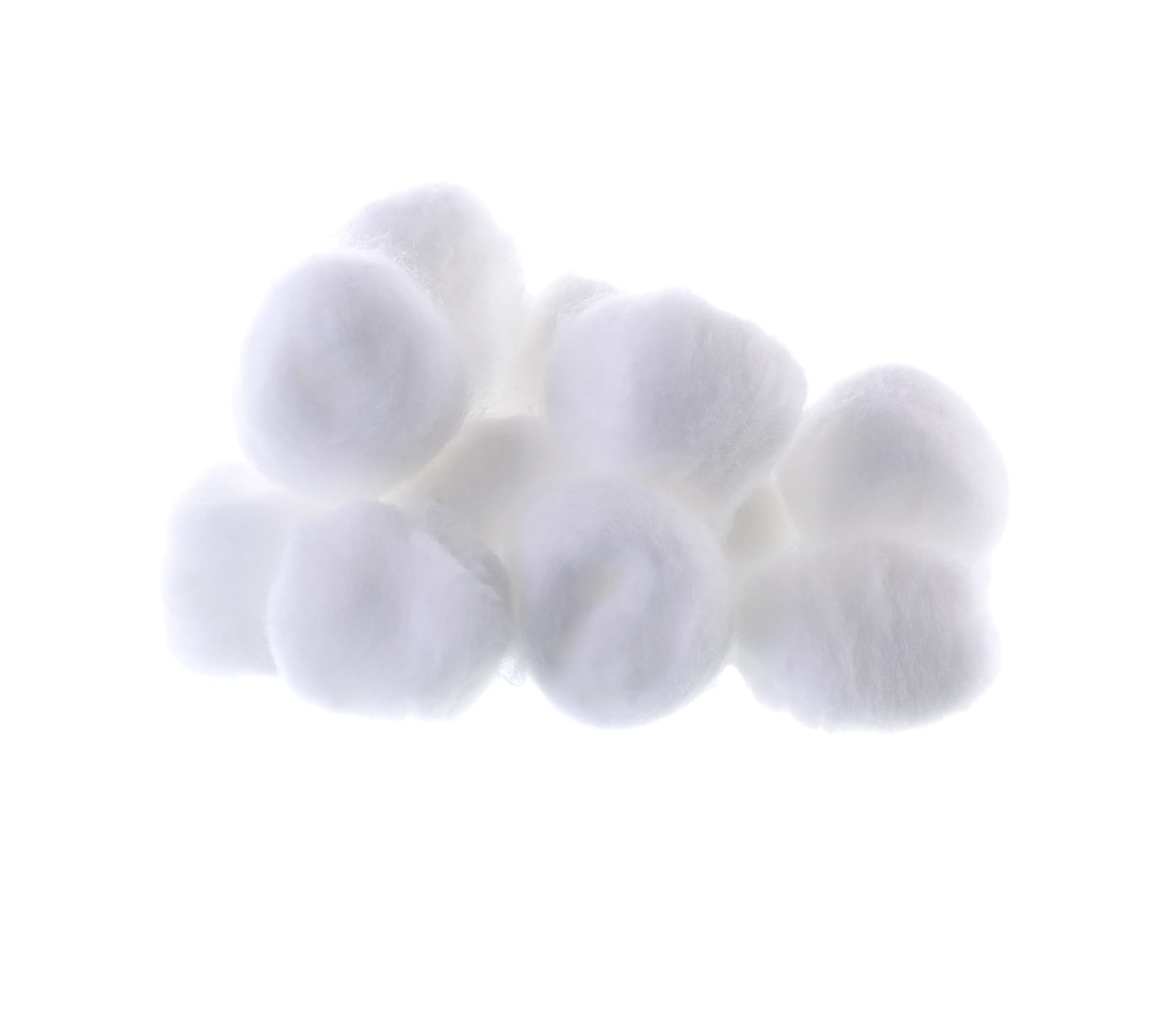 Spa Stix Cotton Balls. 500 Count Medium Size. Non Sterile Super Soft.,White