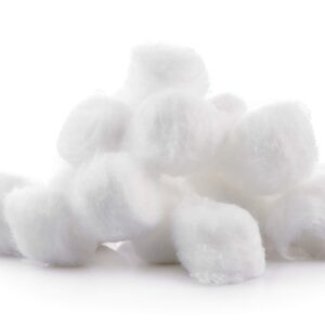 Spa Stix Cotton Balls. 500 Count Medium Size. Non Sterile Super Soft.,White