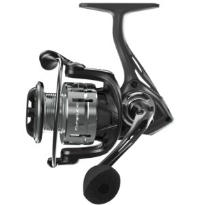 cadence essence spinning reel, lightweight carbon frame and side plates, 9 + 1 durable & corrosion resistant ball bearing system, smooth and powerful drag