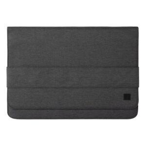 [u] by uag mouve 16-inch laptop sleeve sleek & modern padded protective carrying case snug tailor fit, up to 16-inch devices, compatible with macbook pro, dark grey