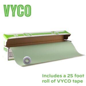 VYCO Protective Board Cover Green Cream 36 Inches X 48 Inches Reversible 5 PLY Vinyl Roll