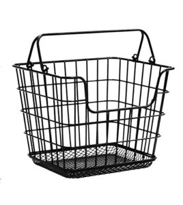 neat-o mini stylish storage wire metal handle basket organizer