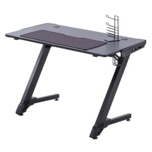 rs gaming™ venno 45"w gaming computer desk, black