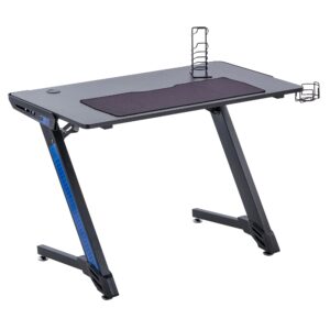 RS Gaming™ Venno 45"W Gaming Computer Desk, Black