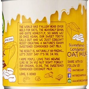 NATURES CHARM Sweetened Condensed Oatmilk, 11.25 OZ