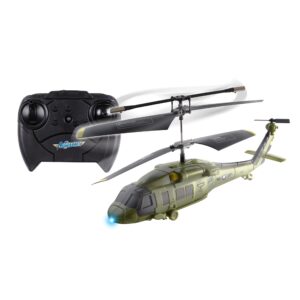 air banditz (w/gyroscope 3.5ch ir/usb sikorsky black hawk, united states army, fun to fly, remote controlled helicopter, officially licensed, great gift