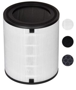 tablenco for levoit lv-h133 air purifier replacement filter set -h13 true and activated carbon filters -compatible with tablenco lv-h133-rf filter set for 3-in-1 lv-h133 air purifier