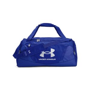 under armour unisex-adult undeniable 5.0 duffle , royal (400)/metallic silver , one size fits most