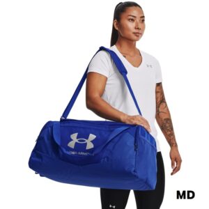 Under Armour Unisex-Adult Undeniable 5.0 Duffle , Royal (400)/Metallic Silver , One Size Fits Most