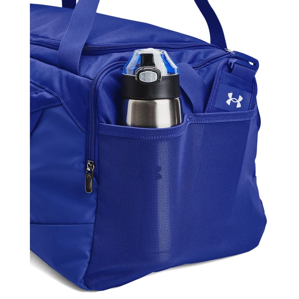 Under Armour Unisex-Adult Undeniable 5.0 Duffle , Royal (400)/Metallic Silver , One Size Fits Most